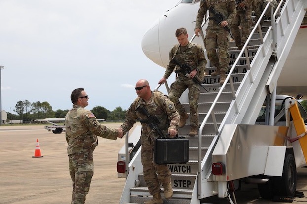 Fort Polk soldiers welcomed home from deployment | American Press