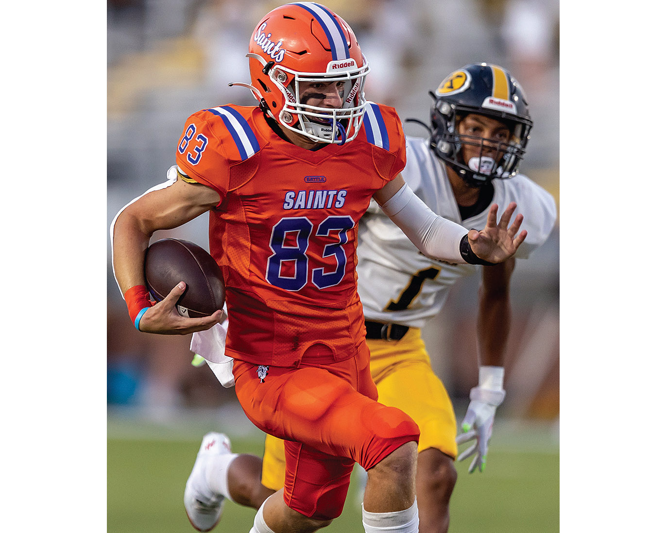 Solid Saints spoil Kinder’s 3A debut - American Press | American Press