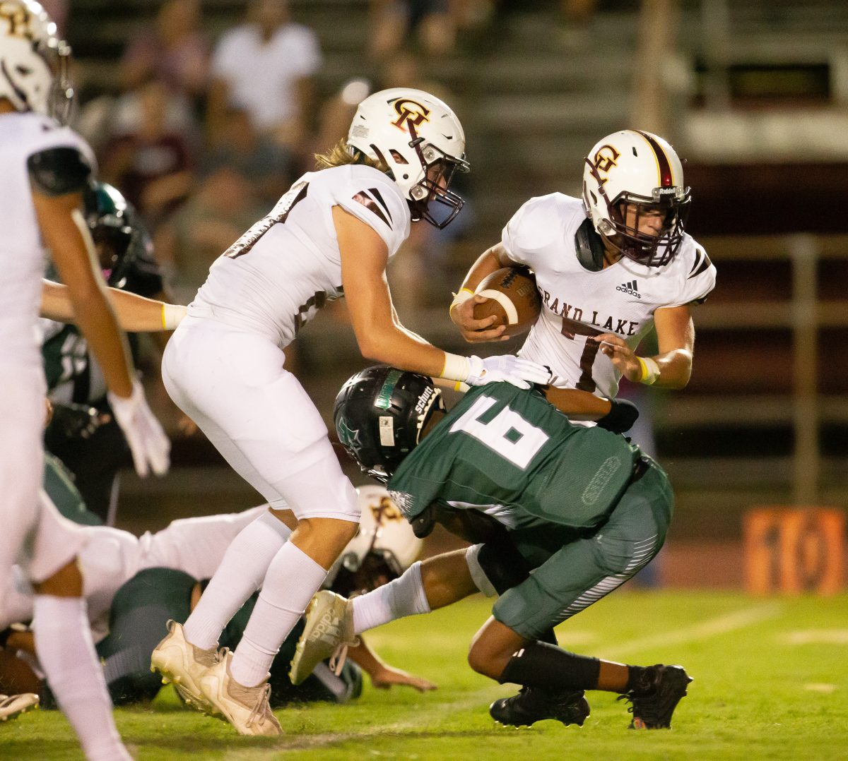 Grand Lake flexbone dominant in season opener | American Press