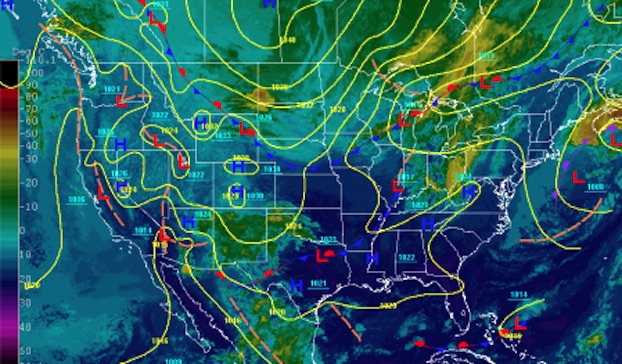Weak cold front headed this way | American Press