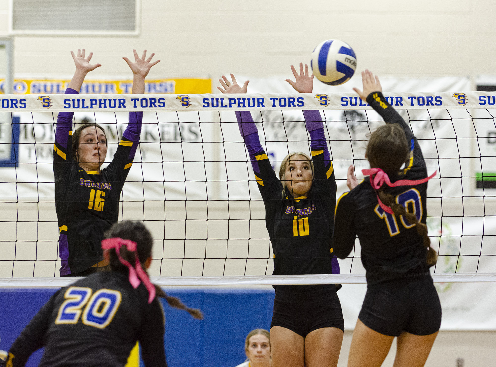 Prep Volleyball: Sam Houston's five-set win over Sulphur creates three ...