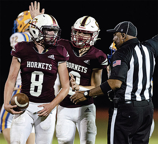 Big plays break it open for Hornets Pull away in second quarter ...