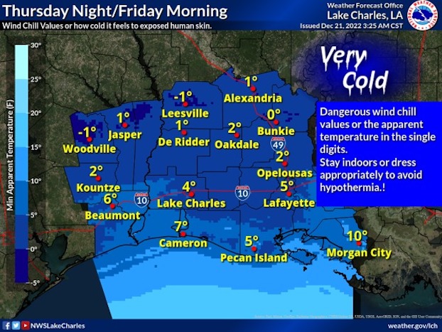 Thursday forecast: Prolonged hard freeze conditions with lows in the ...