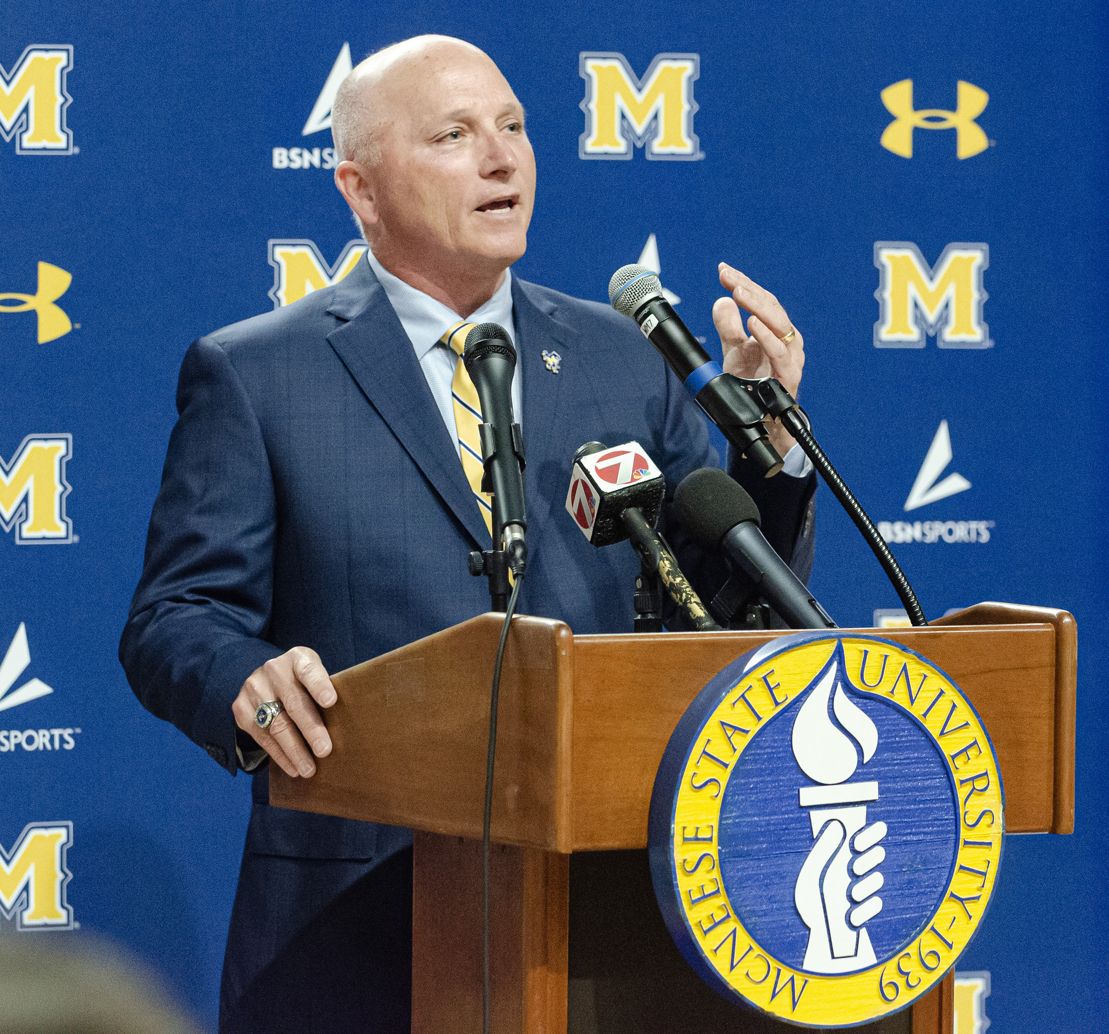 BREAKING: Burckel to step down as McNeese president | American Press