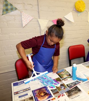 PHOTO GALLERY: Easter scrape paintings - American Press | American Press