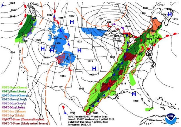 UPDATE: Cold front expected to stall over SW La. next few days ...