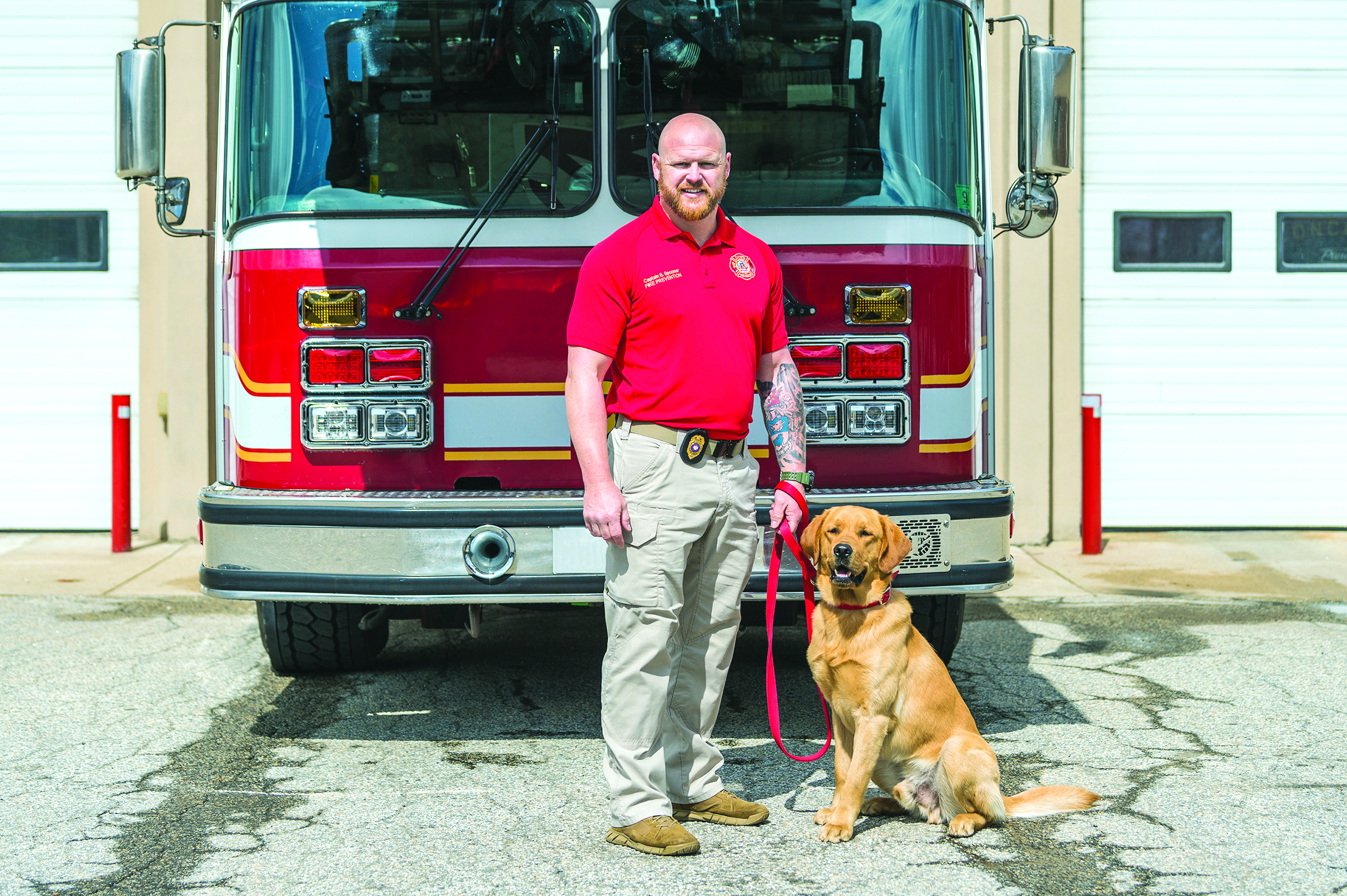 Capt. Spooner and K9 Rook, the arson dog: Partners in fighting crime ...