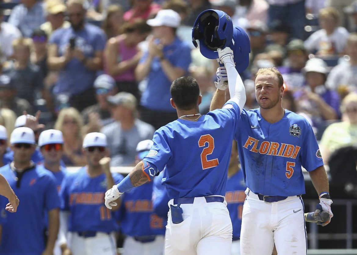 Florida sets College World Series record for runs with 24-4 win over ...