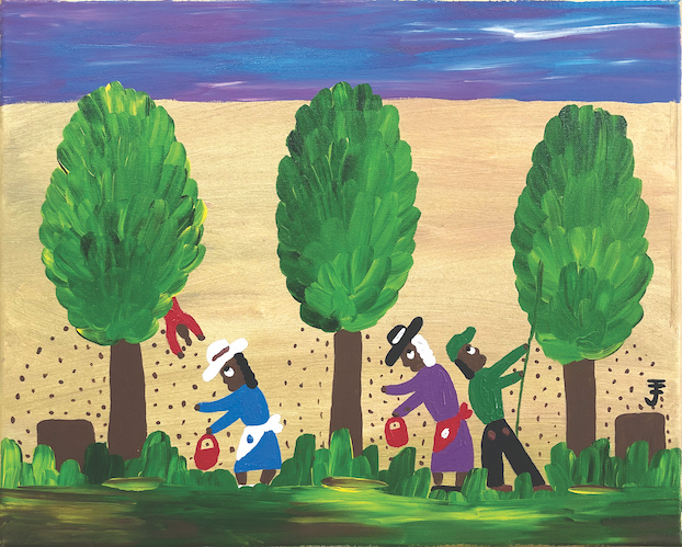 All in the family: Artist James Hunter fashions his work after his ...