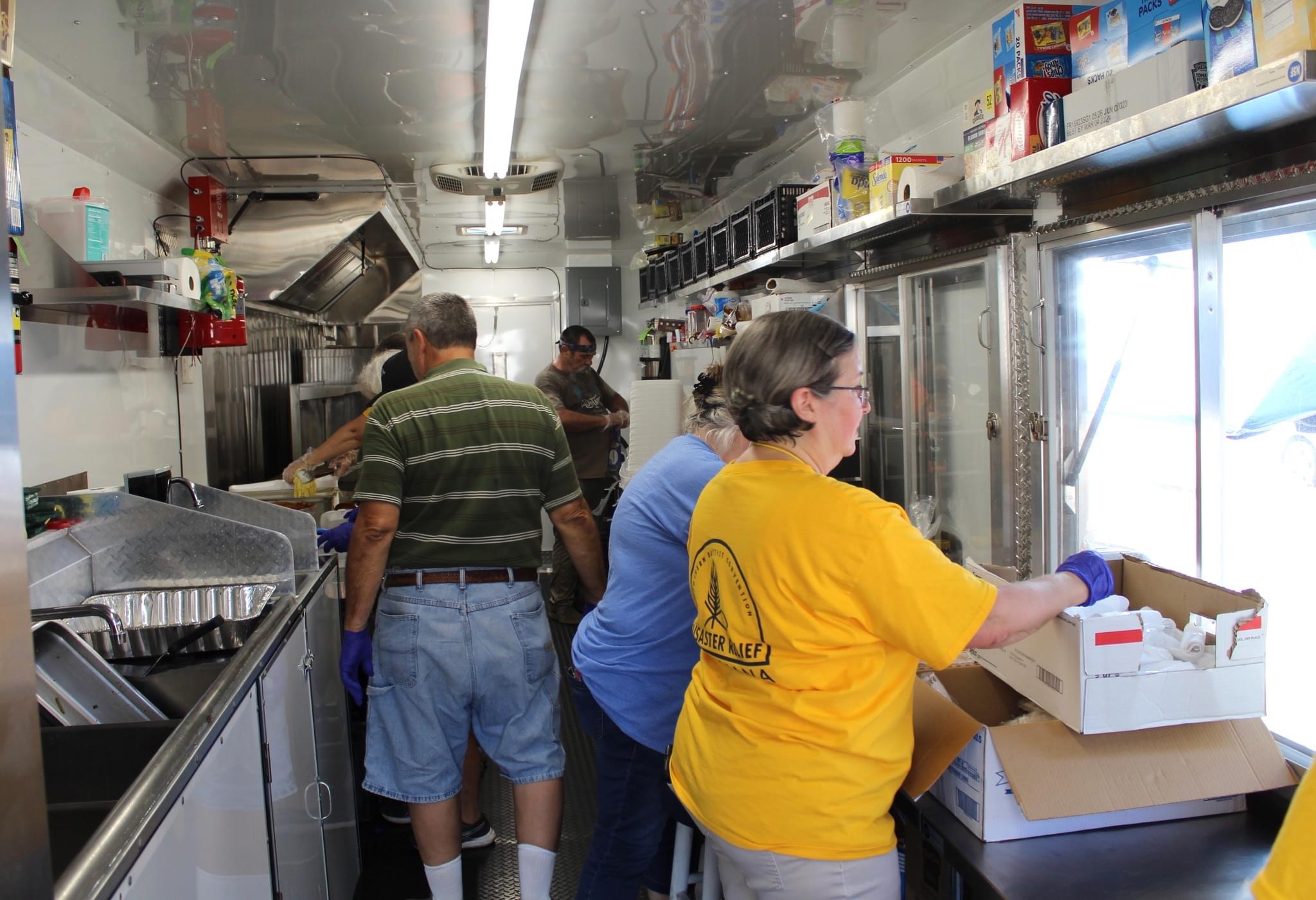 PHOTO GALLERY: Louisiana Baptist Disaster Relief feeds evacuees, first ...