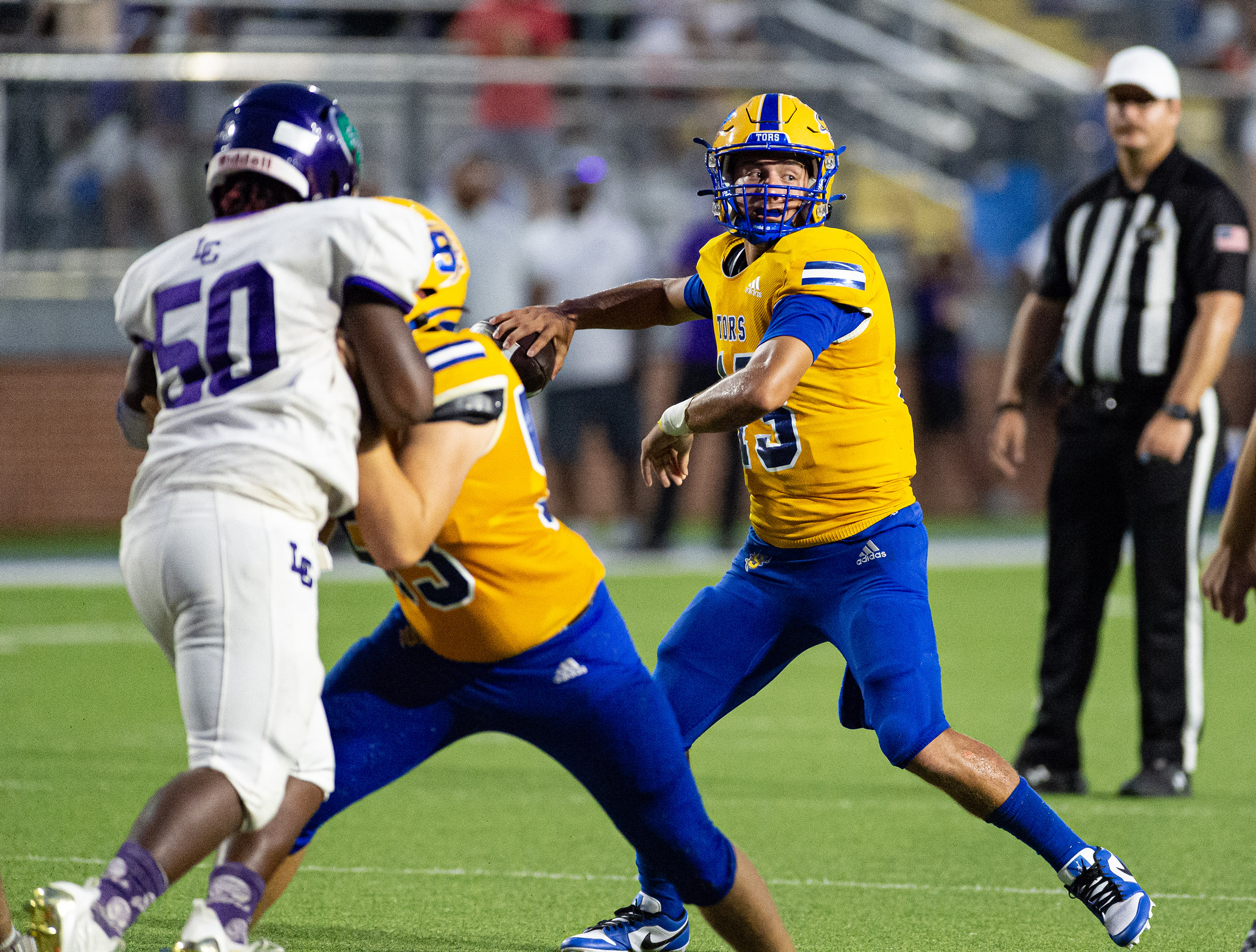Tors sharp in jamboree Constance tosses four TD passes | American Press