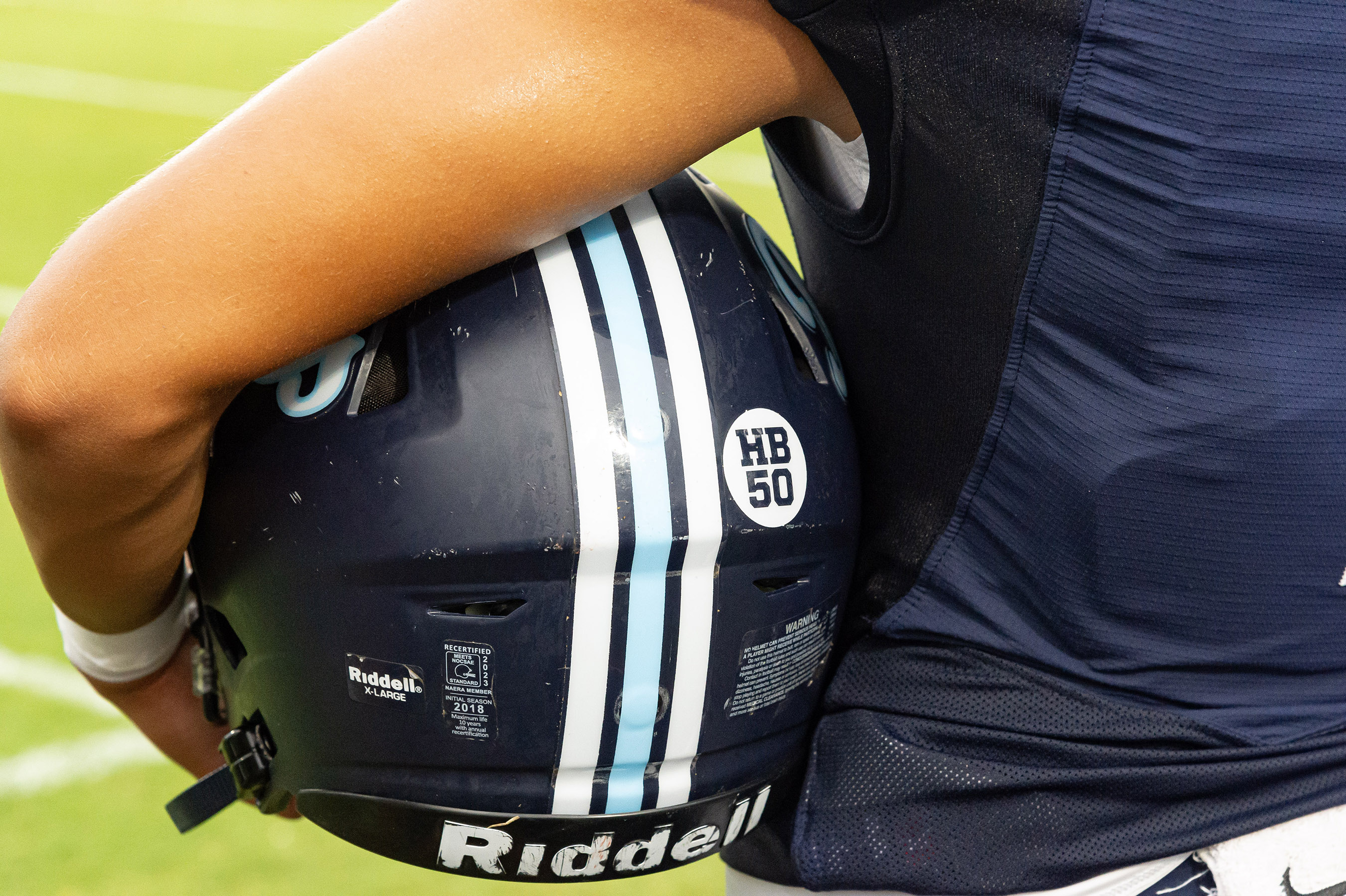 PHOTO GALLERY: Barbe pregame ceremony honors the late Hunter Brown ...