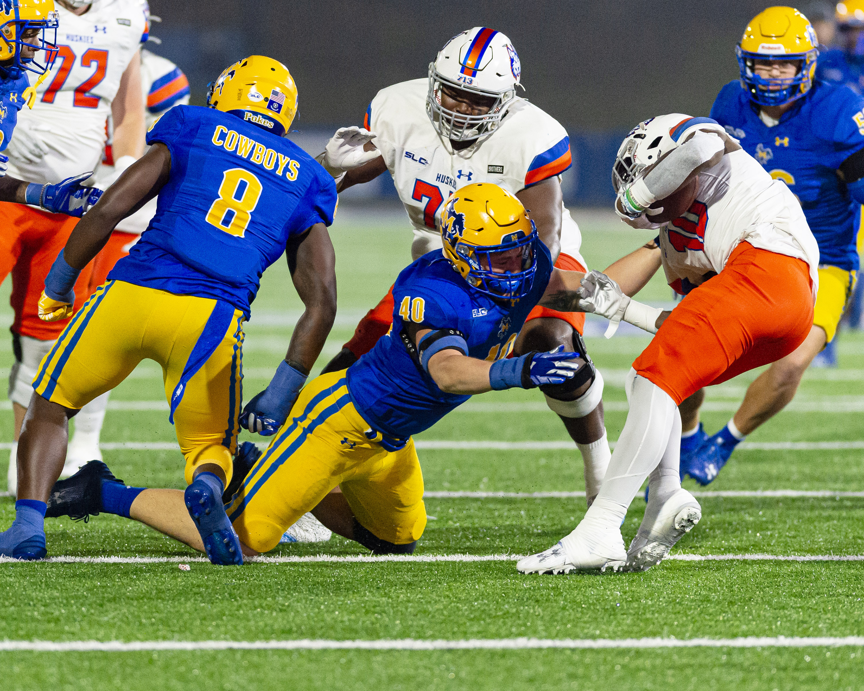 PHOTO GALLERY: Cowboys lose lead in fourth quarter - American Press ...