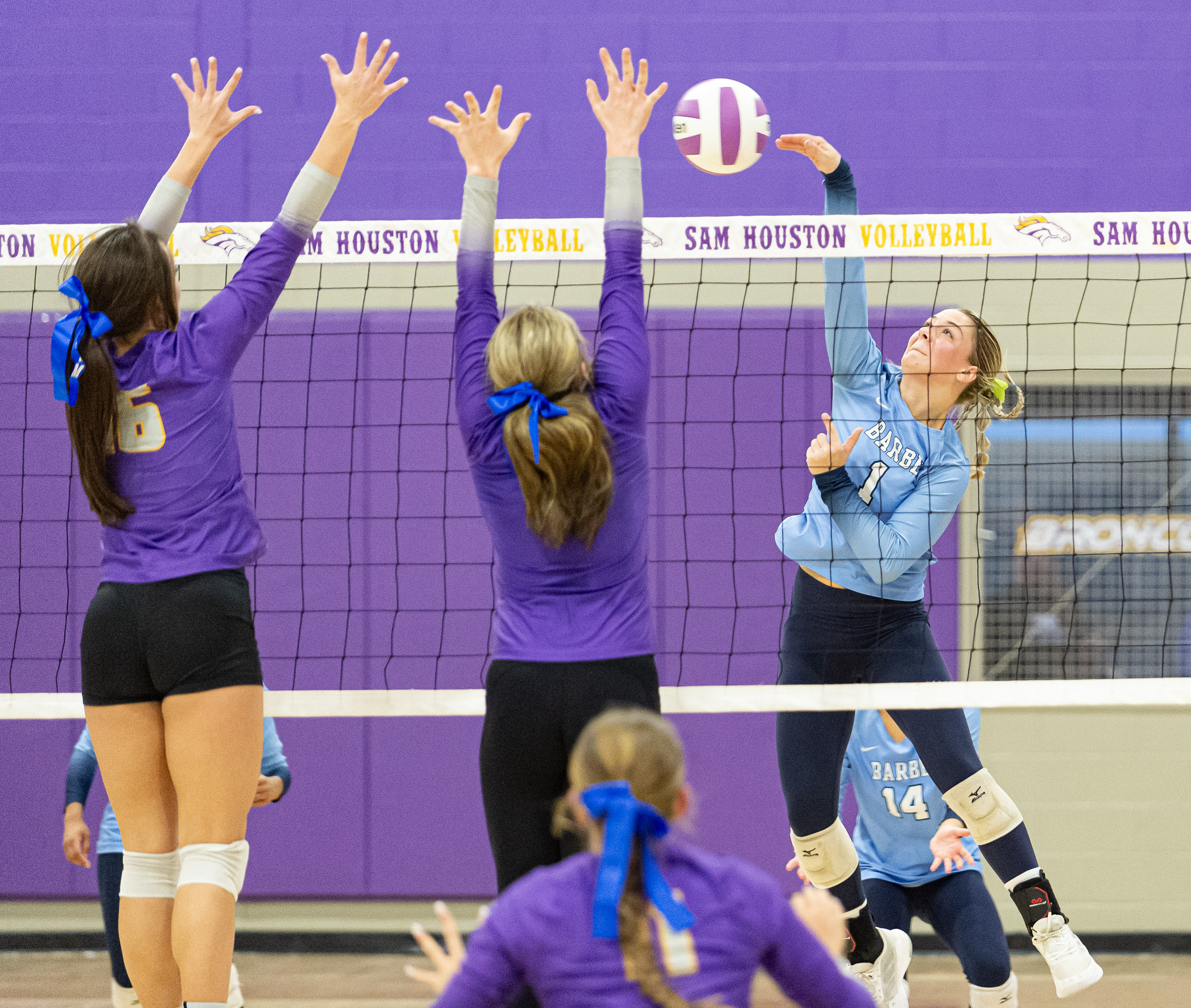 PHOTO GALLERY: Sam Houston sweeps Barbe in first round of playoffs ...