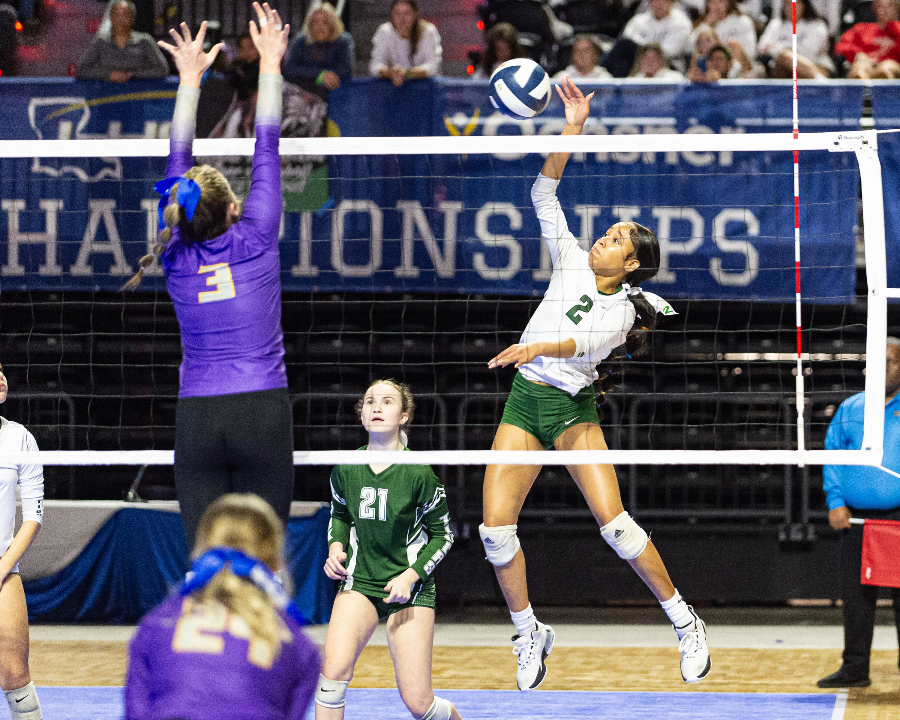 PHOTO GALLERY: Sam Houston volleyball falls in quarterfinals - American ...