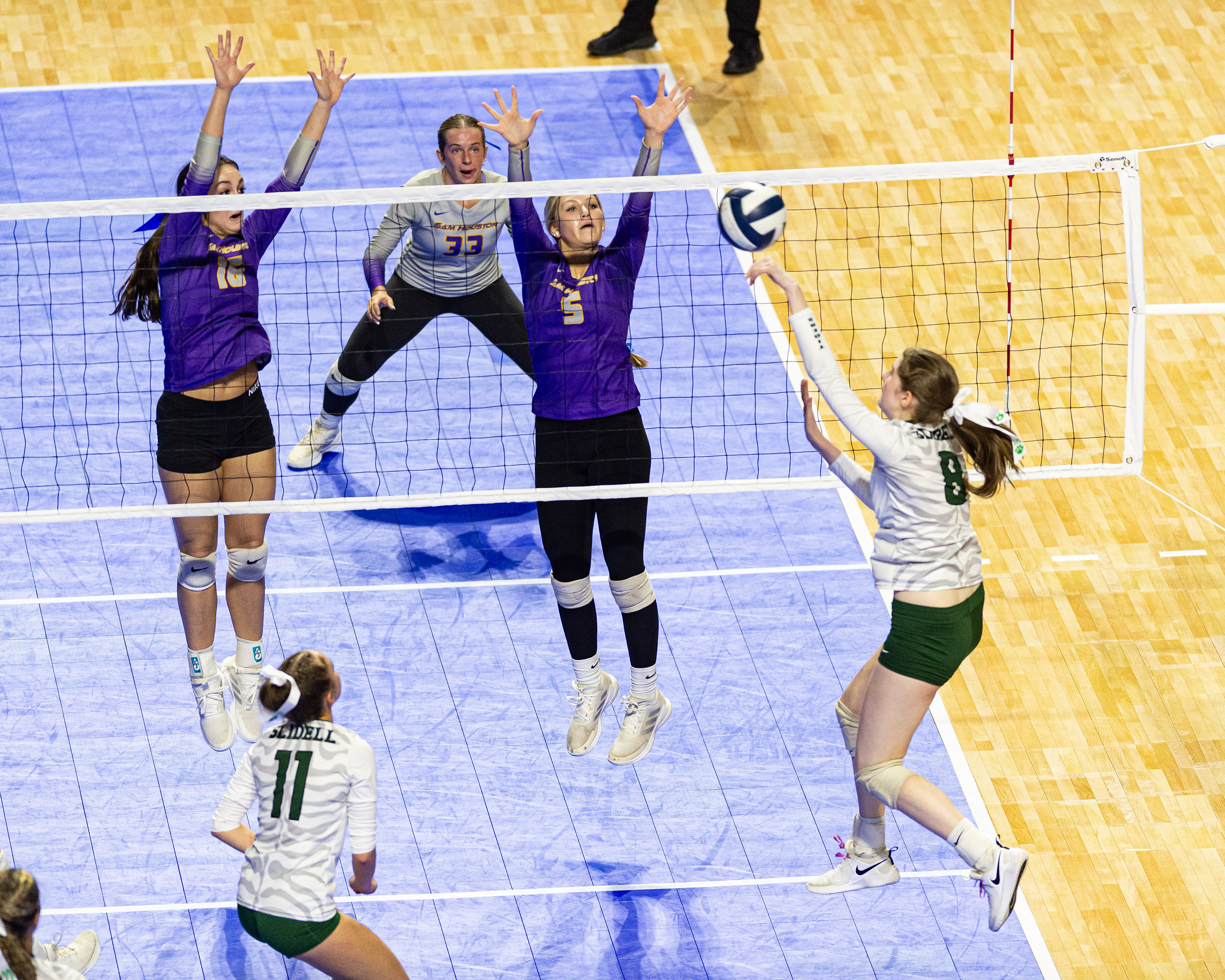 PHOTO GALLERY: Sam Houston volleyball falls in quarterfinals | American ...