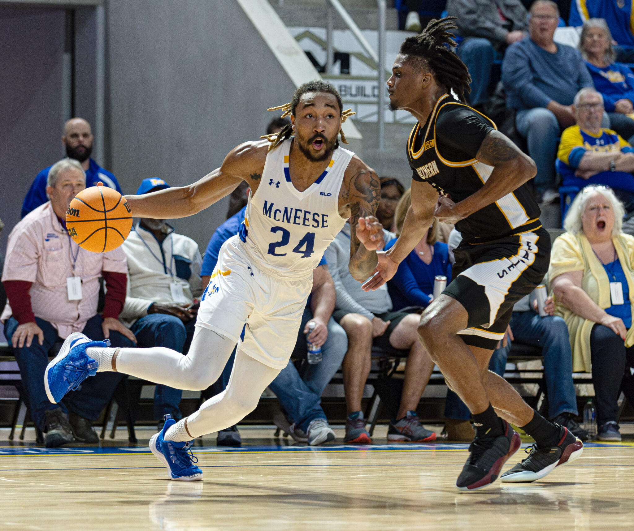 Cowboys make it 11 straight: Saunders, Shumate lead way over UIW ...