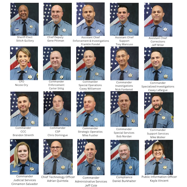 Sheriff-elect Stitch Guillory picks his command staff | American Press