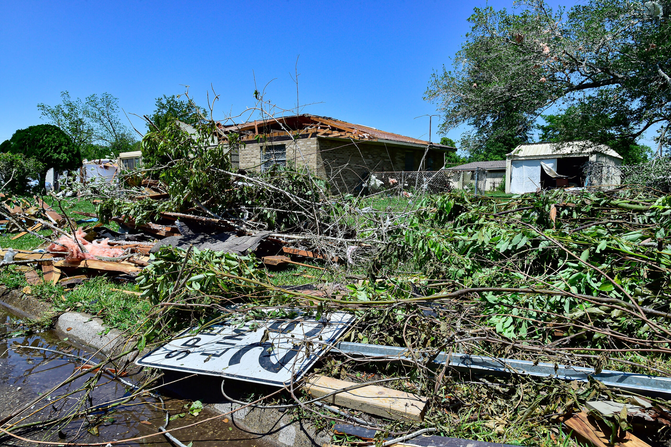 Residential storm debris collection underway | American Press