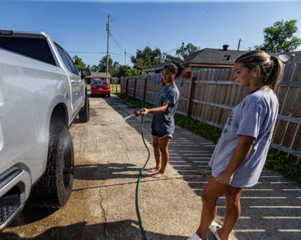 PHOTO GALLERY: Westlake High cheerleaders clean up at carwash ...