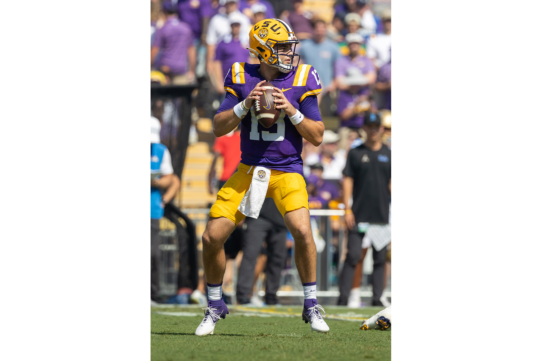 Nussmeier shines, but Harold Perkins is injured, as No. 16 LSU tops ...