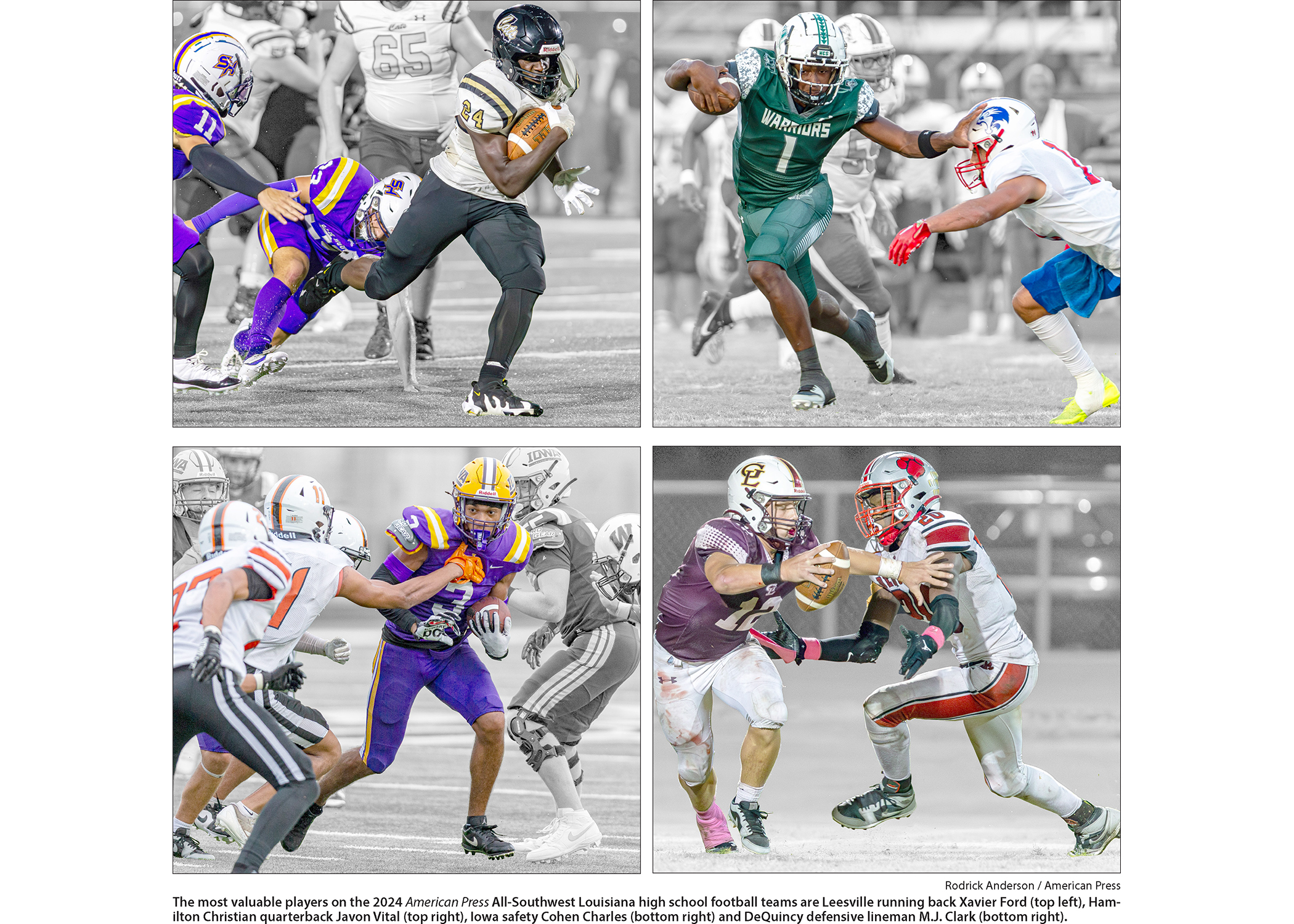 All-SWLA Small Schools: Hamilton Christian’s Javon Vital, DeQuincy’s M ...