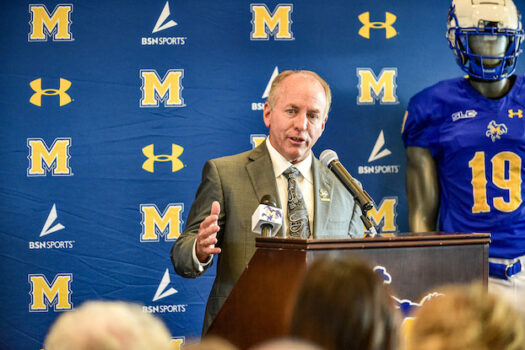 A heroes welcome for Coach Viator - American Press | American Press