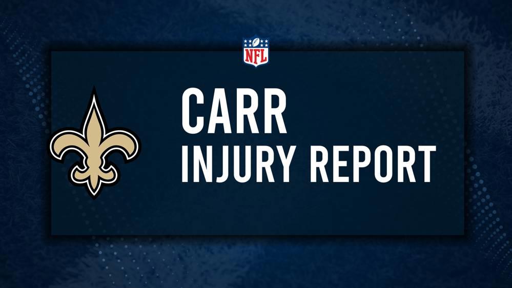 Will Derek Carr Play in Week 15? NFL Injury Status, News & Updates ...